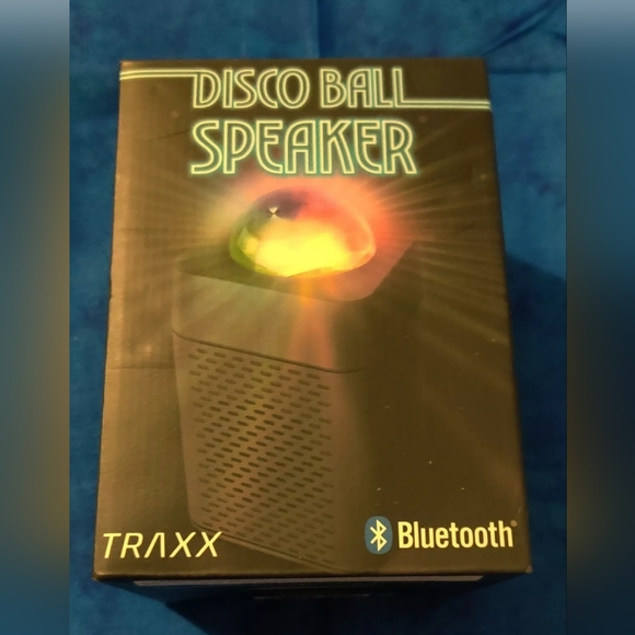 Other | New Tiktox Traxx Portable Bluetooth Wireless Rgb Led Disco Ball ...